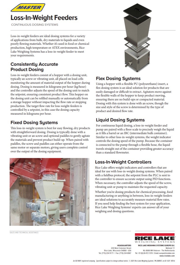 🔧 Loss-in-Weight Feeder คืออะไร? หลักการทำงาน และการประยุกต์ใช้ใน ...